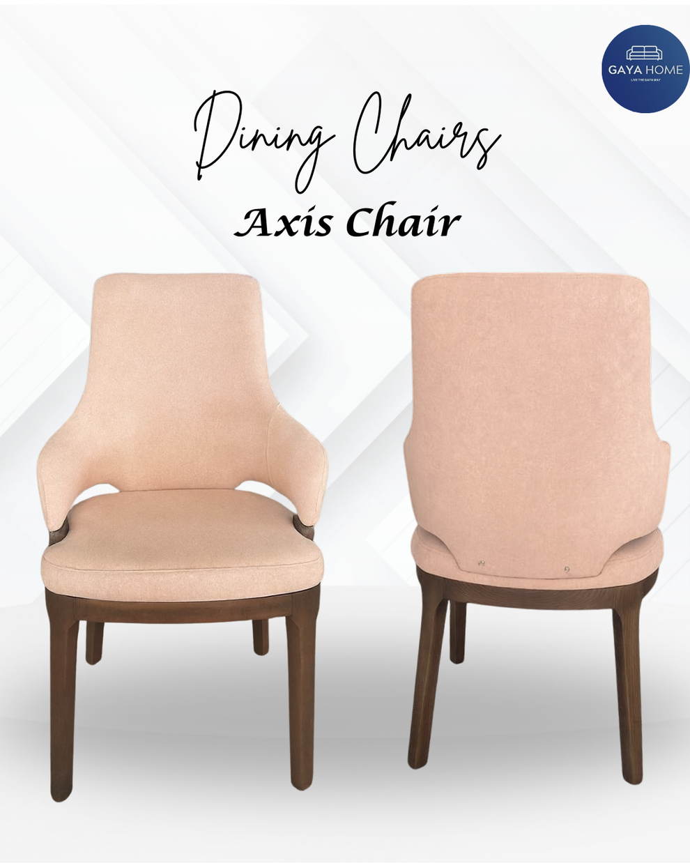 Axis Dining Chair | Elegant Dining Chair | Gaya Home